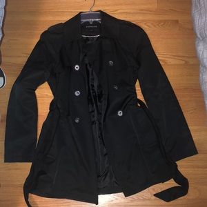 Express Jackets & Coats | Coral Trench Coat | Poshmark